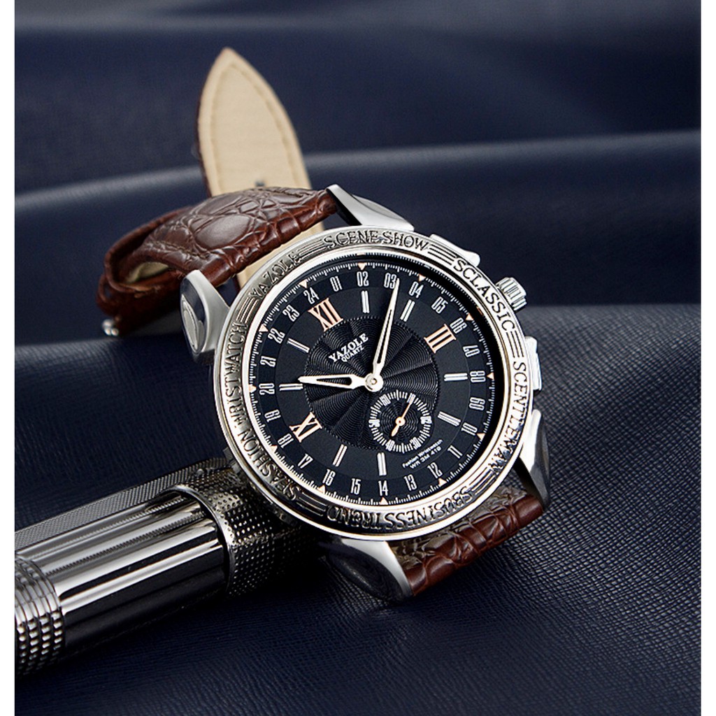 นาฬิกาข้อมือผู้ชาย แบรนด์Yazole ของแท้รุ่นยักษ์ตาเดียว ถูกที่สุดในไทย ...