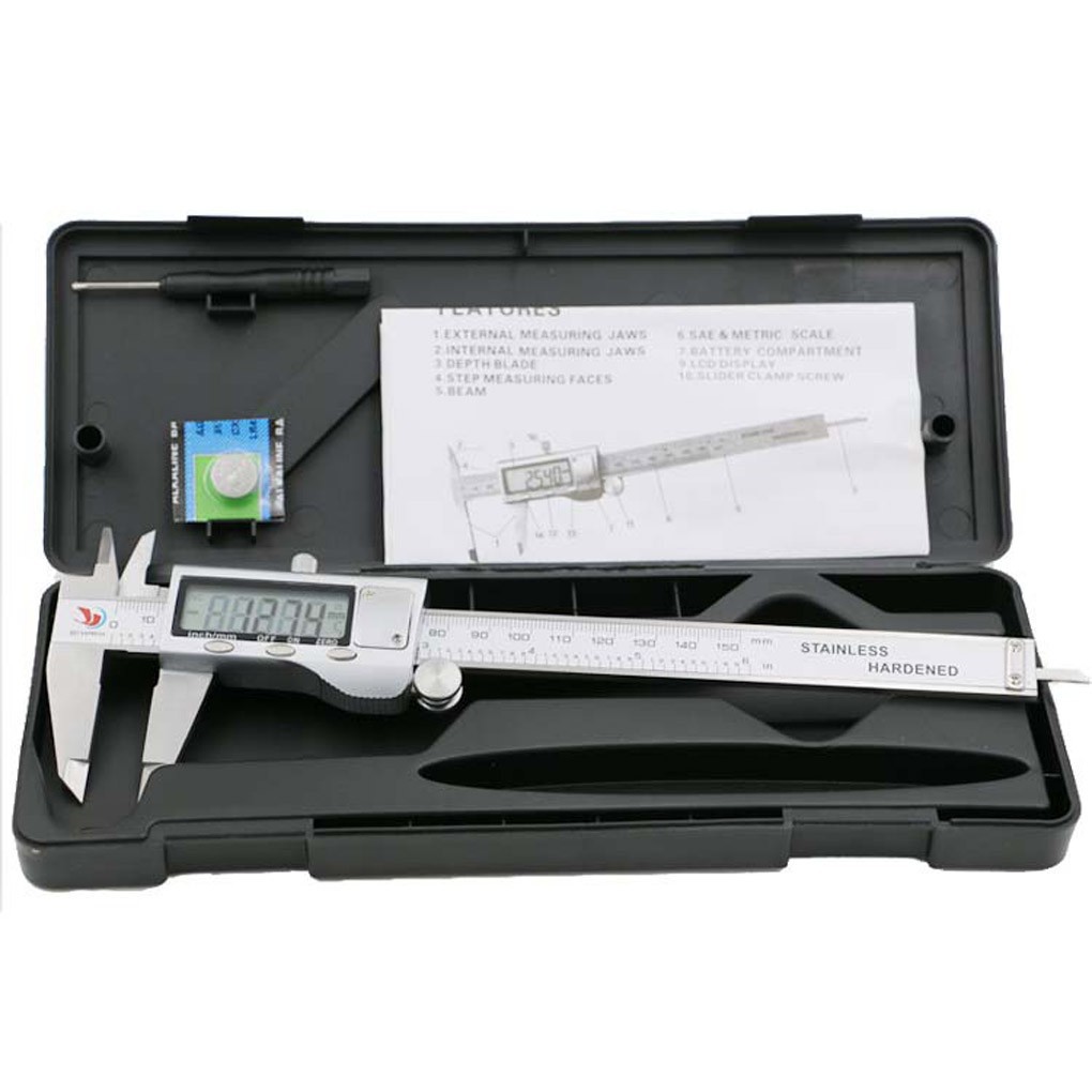 Steel Digital Caliper Measuring Device Vernier Caliper Nice burang ...