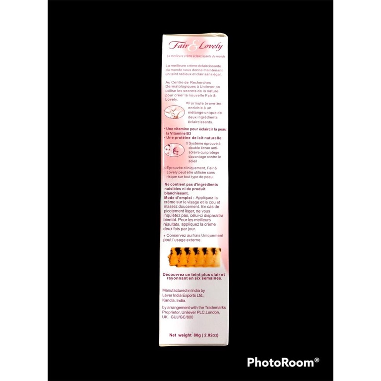 Fair Lovely Worlds No. 1 Fairness Face Cream 80 grams Authentic ...