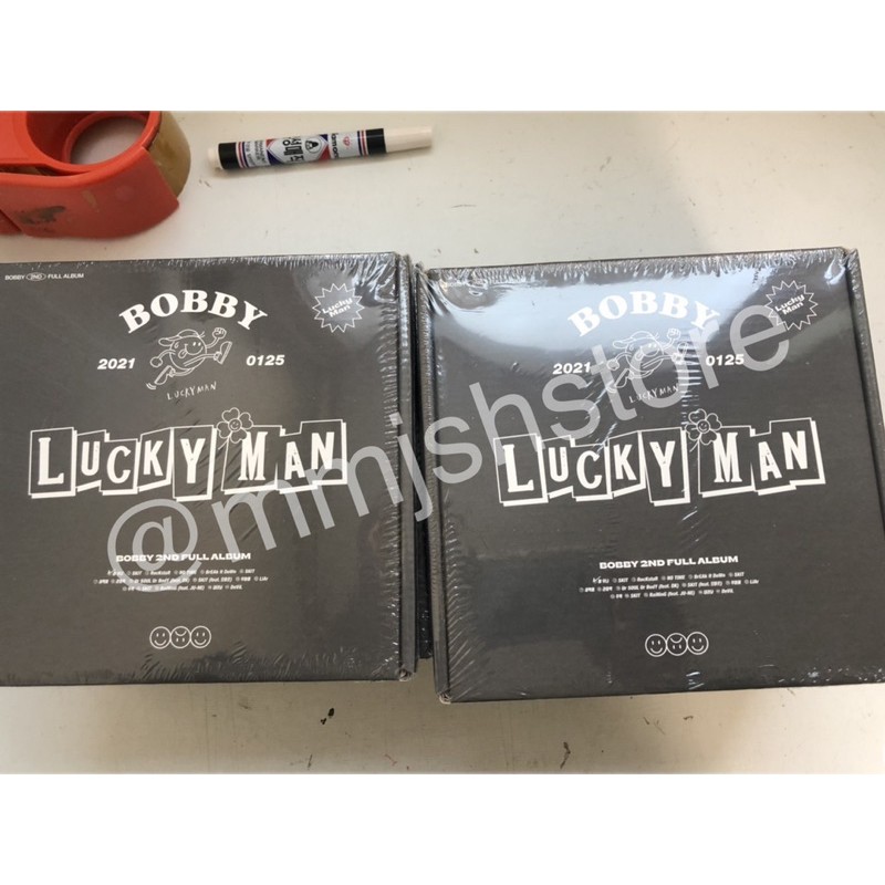 ☌ [พร้อมส่ง 05/06] พรีรอบ 2 อัลบั้ม BOBBY 2nd FULL ALBUM [LUCKY MAN ...