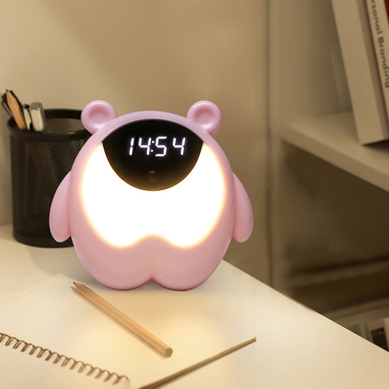 นาฬิกา：Hot Sale LED Digital Electronic Backlit Desk Clock Deskto Clock ...