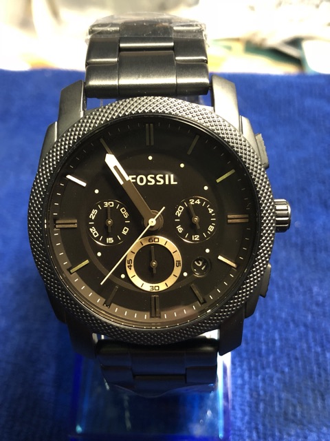 Fossil FS4682 black chronograph new original100 - jorn64 - ThaiPick