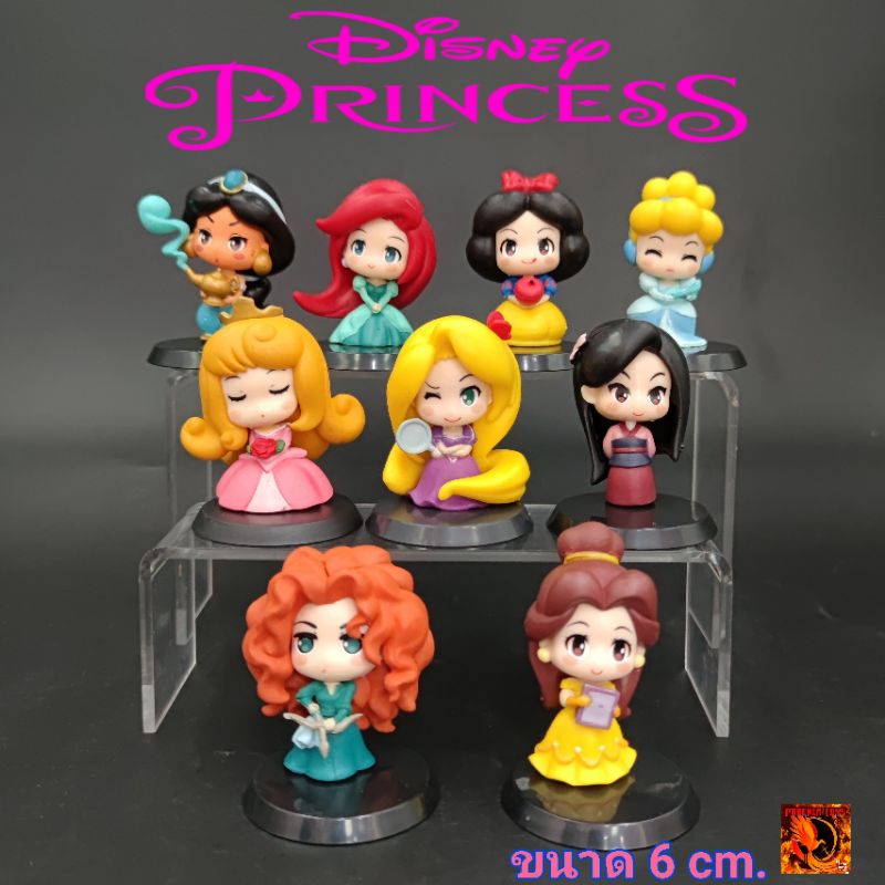 โมเดล เจ้าหญิงดิสนีย์ Disney Princess Popmart 9 แบบ ขนาด 6-7cm. ตัวเล็ก ...