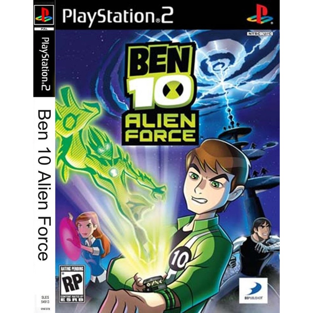 แผ่นเกมส์ Ben 10 - Alien Force PS2 Playstation 2 คุณภาพสูง | Shopee ...