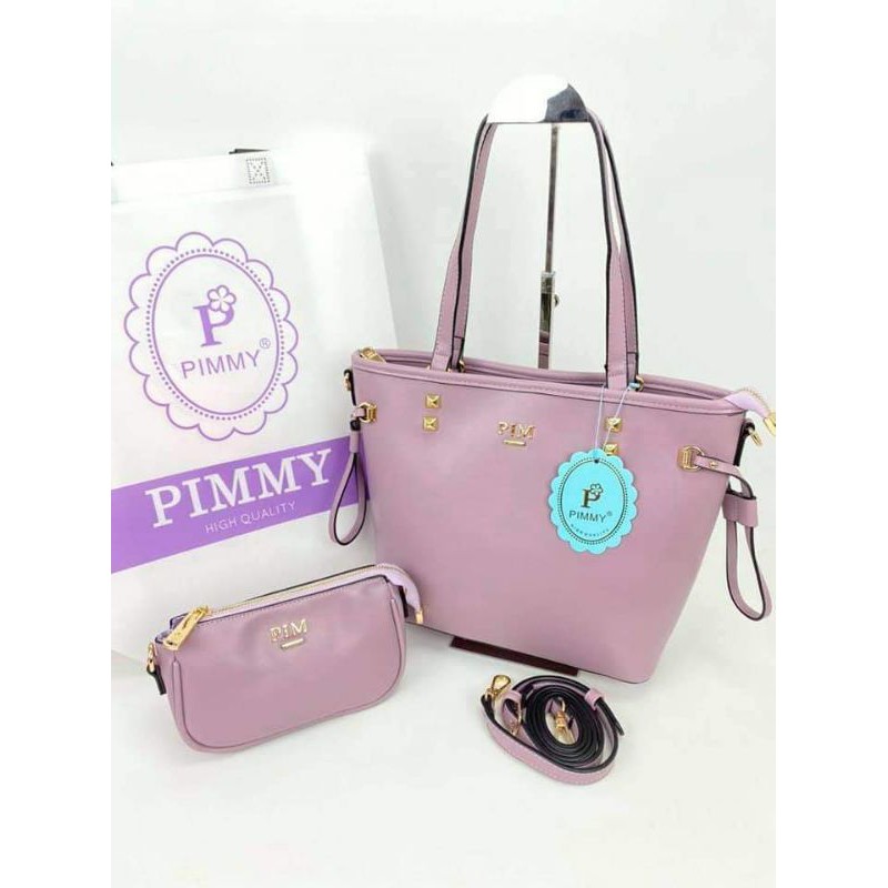 กระเป๋าสะพายข้างทรงช้อปปิ้ง Pimmy | Shopee Thailand