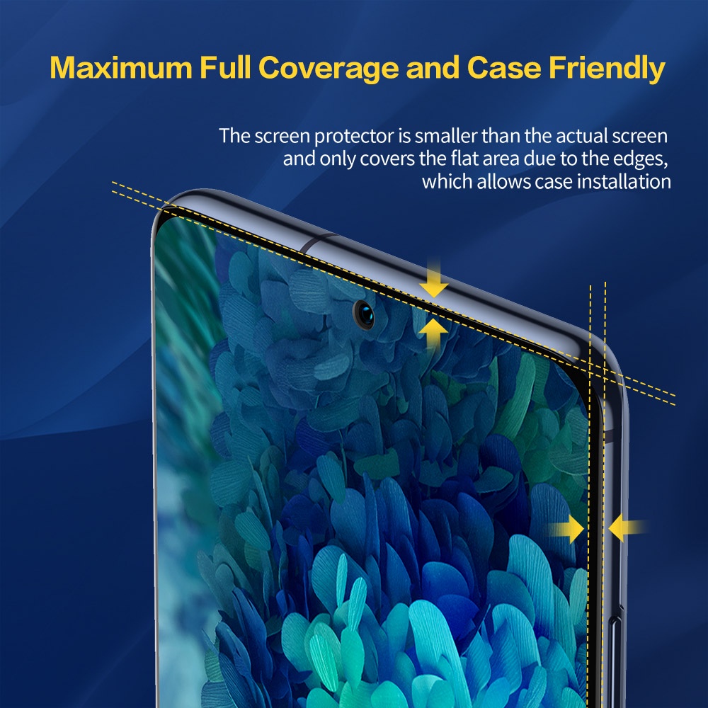 SmartDevil COD รับประกัน 1 เดือน ฟิล์มกระจกนิรภัยกันรอยหน้าจอ ป้องกันเลนส์กล้อง แบบเต็มจอ ...