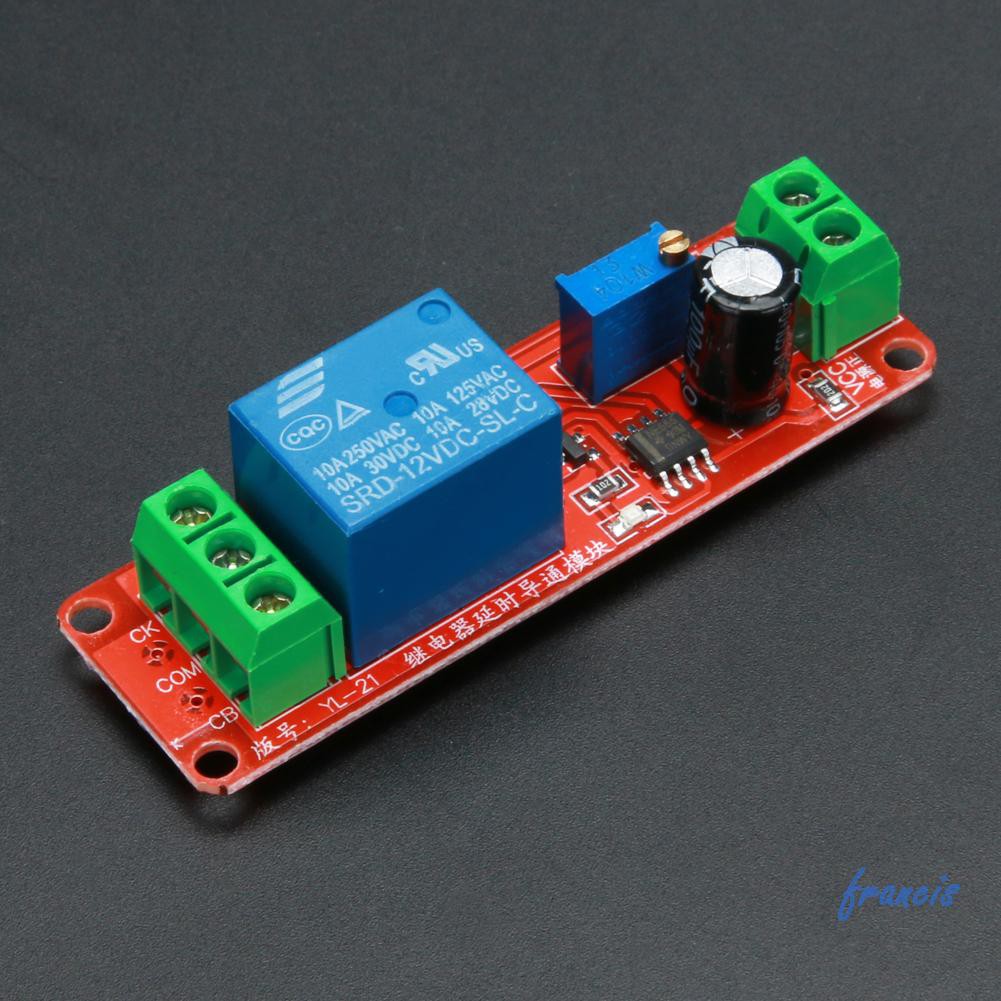 ADA 6v-30v Relay Module Switch Trigger Time Delay Circuit Timer Cycle Adjustab - feeling3.th ...