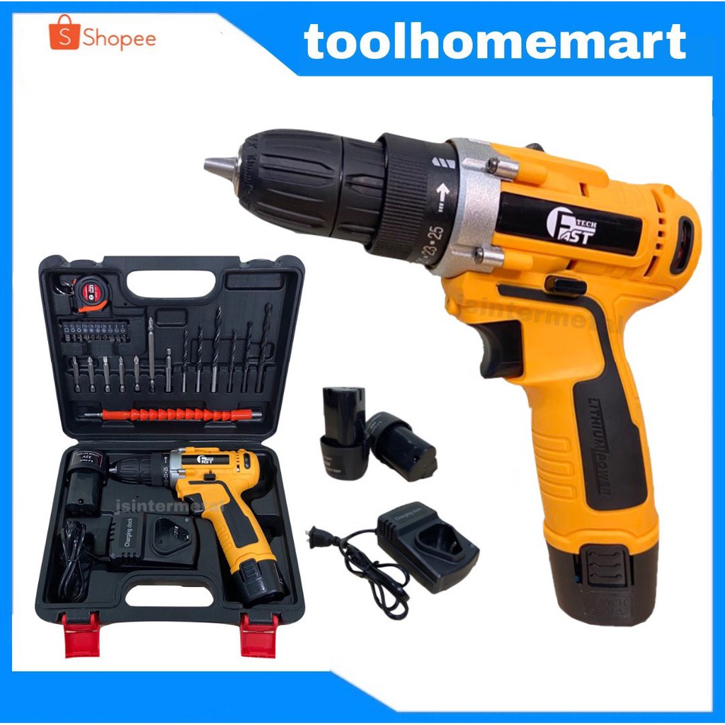 สว่านไร้สาย 32v. FastTech รุ่นใหม่!!สว่านไขควงไร้สาย เหมาะสำหรับเจาะ ไม้เหล็กปรับสปีดได้ ...