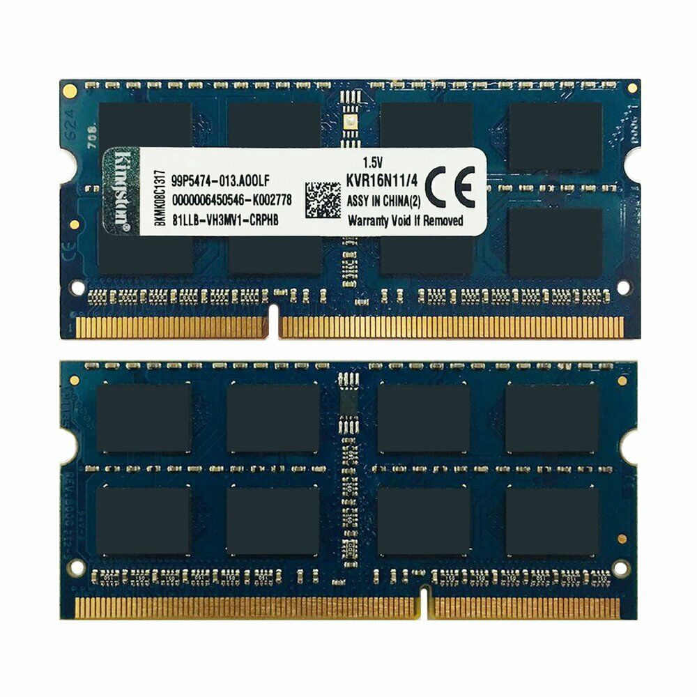 Kingston 2GB/4GB/8GB PC2 PC3 6400S 10600S 12800S 12800 DDR2 DDR3 DDR3L ...