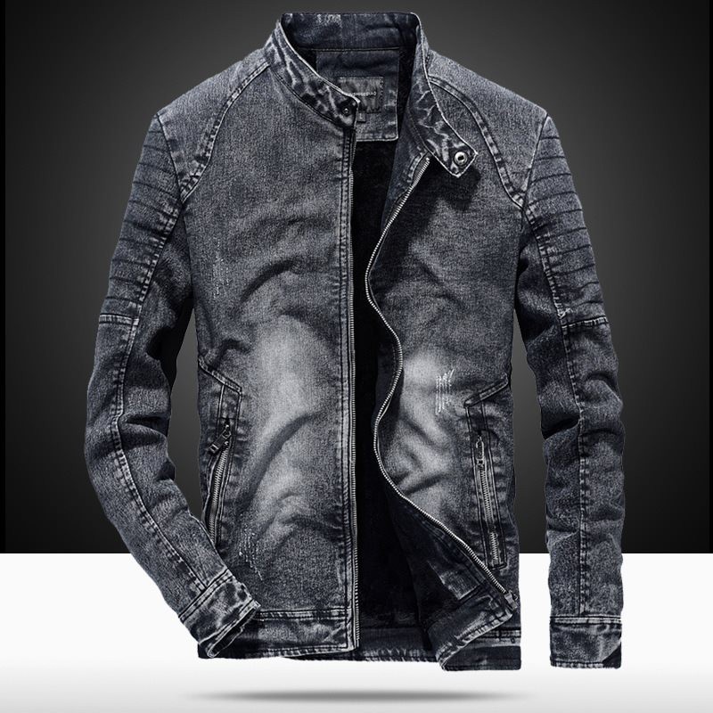 New Jacket Mens Vintage Denim Jacket Mens Top - l8stqx1_sy - ThaiPick