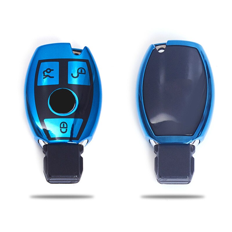 High Quality Tpu Car Key Bag Case Cover Key Holder Chain for Mercedes ...