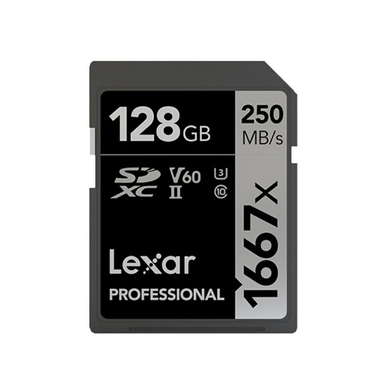 Lexar Micro Card 64gb 128gb Memory Card 256gb SDXC UHS-II U3 V60 Flash ...