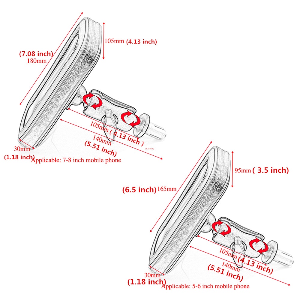 Hot StockPhone Holder In Fork Stem Mount Bracket Motorcycle Navigation ...