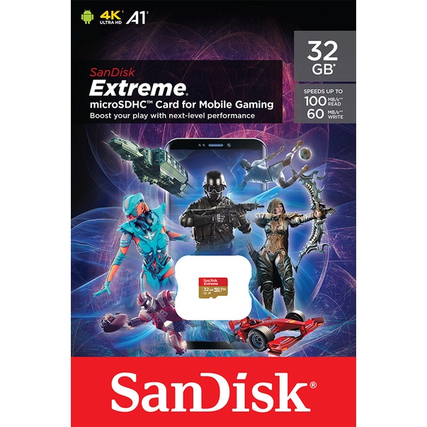 โฉมใหม่ SanDisk Limited Edition Extreme MicroSDXC A2 Card for Mobile ...