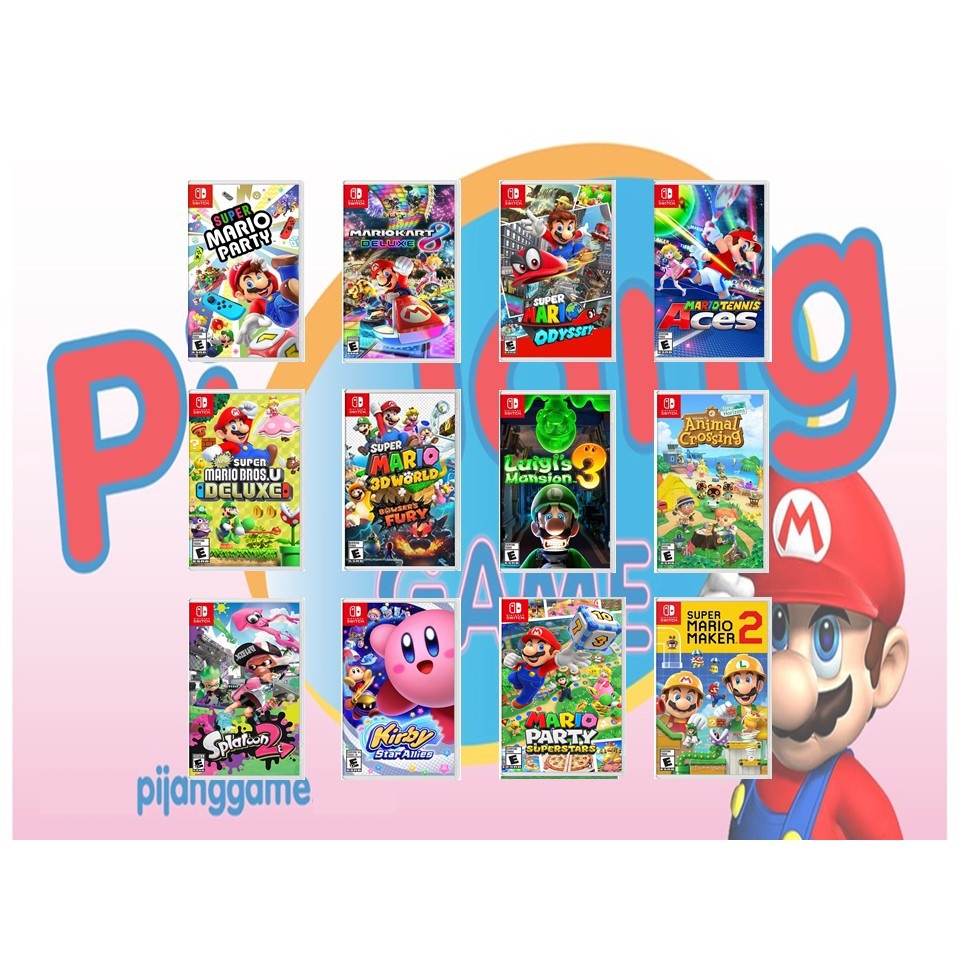 ] Nintendo switch 12 Mario Greatest HIts | Shopee Thailand