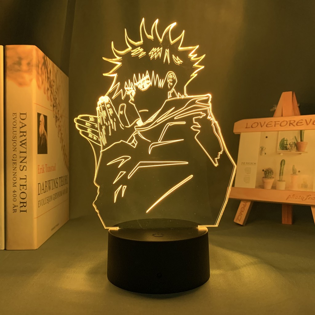 นาฬิกาปลุกอะนิเมะ Anime Lam Megumi Fushiguro Light Jujutsu Kaisen Led ...
