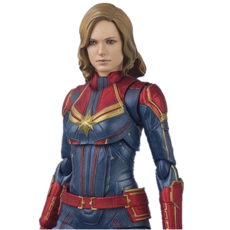 ฟิกเกอร์ Avengers 4 Shf Captain Marvel Endgame สําหรับตกแต่งบ้าน ...