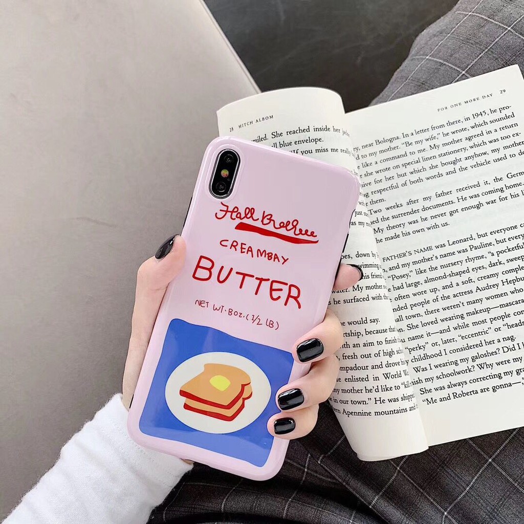 The Day Of Shipment Iphone 678 Cattle Oil Toast 7 P 8 P ป้องกันการ ...