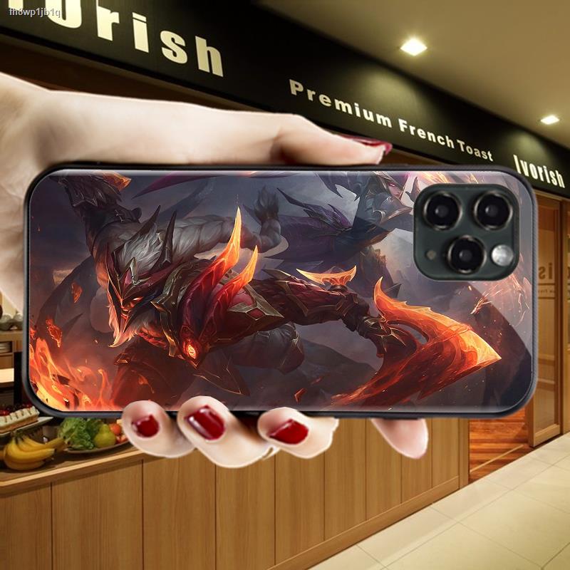 การ์ตูน ☽ LOL League of Legends เคสโทรศัพท์มือถือ Berserker Olaf สำหรับ ...