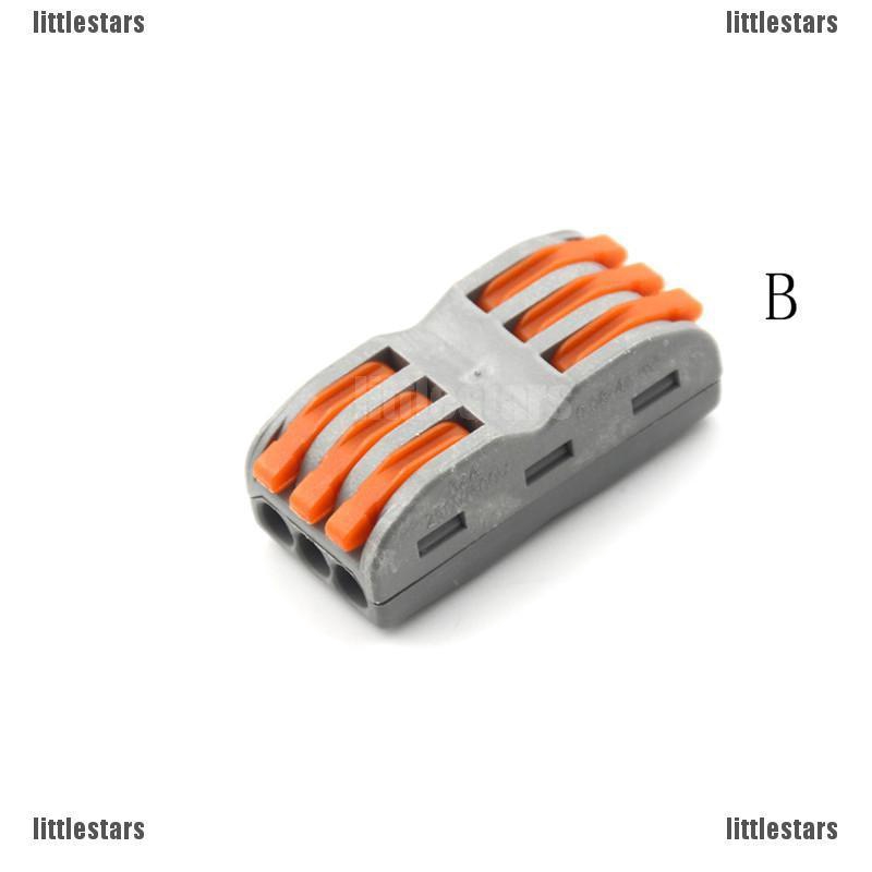 {LUV} 10pcs Electrical Wiring Terminals Wire Fast Connectors Lamps ...