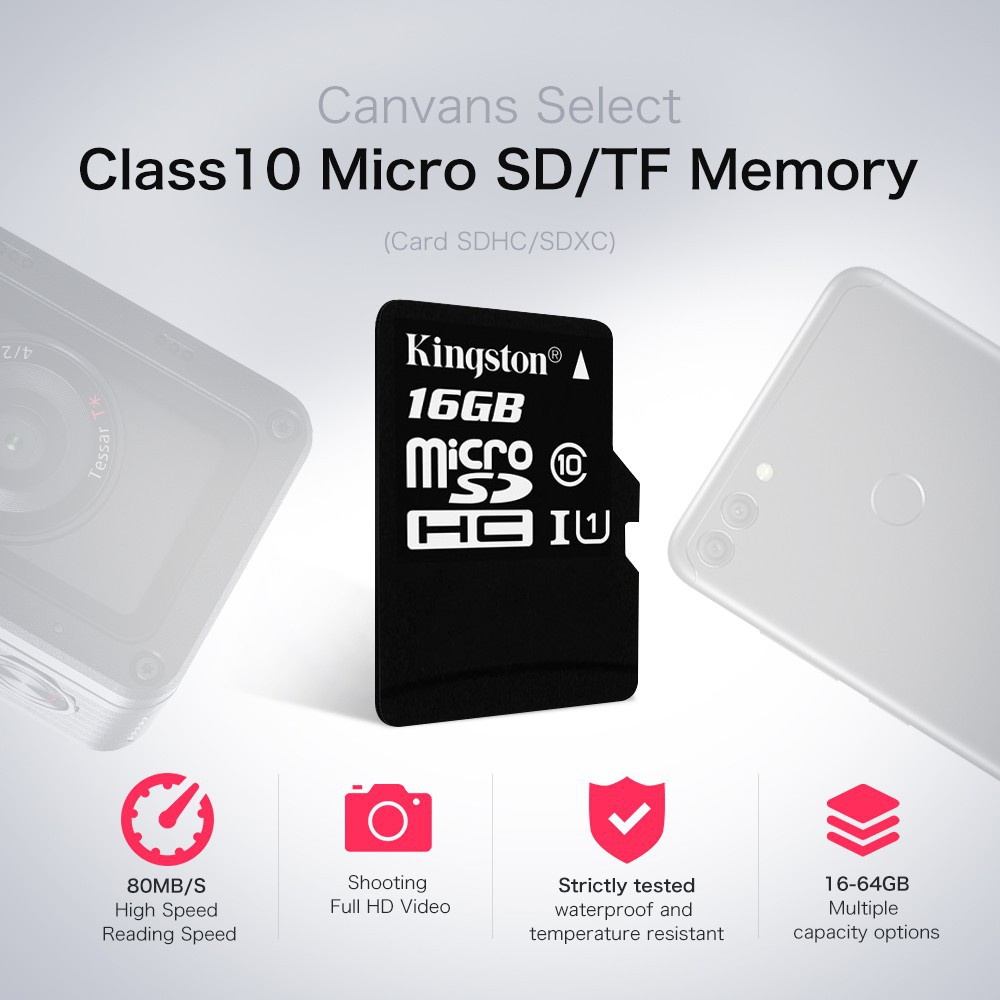Kingston Micro SD Card 256GB Class10 Memory Card TF Card - u49ie86_39 - ThaiPick