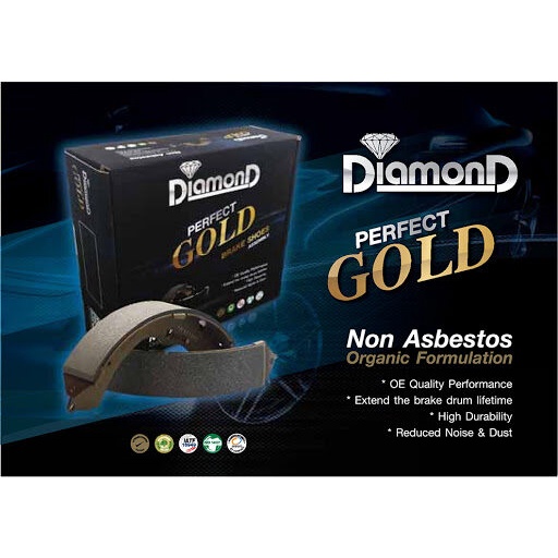 รุ่นท็อปคอมแพ็ค ก้ามเบรคหลัง ผ้าเบรคหลัง ISUZU ALL NEW DMAX ปี 2012-2019 COMPACT DIAMOND SNP 497 ...