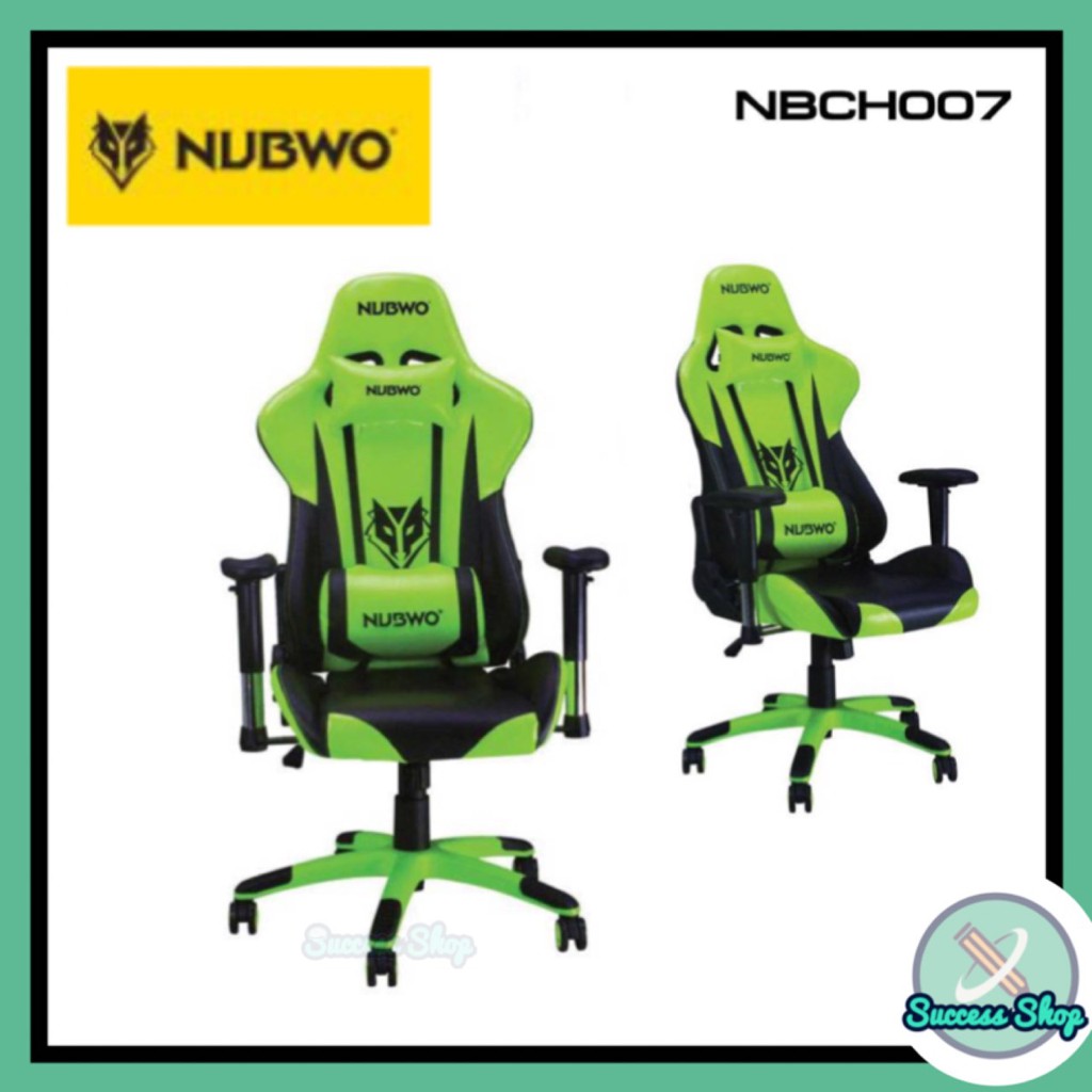 NUBWO X107 RGB Gaming Chair เก้าอี้เกมมิ่ง - สีดำสีชมพู - bf_gaming ...