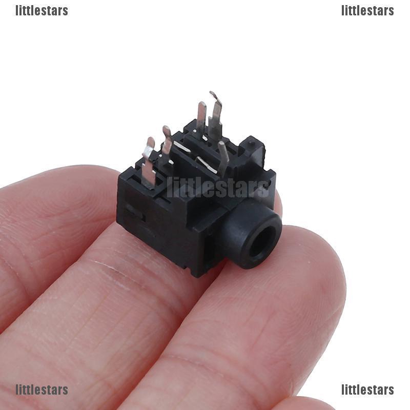 NUV 10Pcs 3.5mm female stereo audio socket headphone jack connector 5 ...