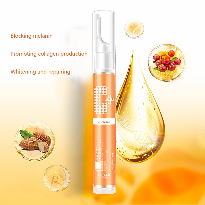 15ml Instant Blemish Removal Gel Vitamin C Whitening Anti Freckle Cream ...