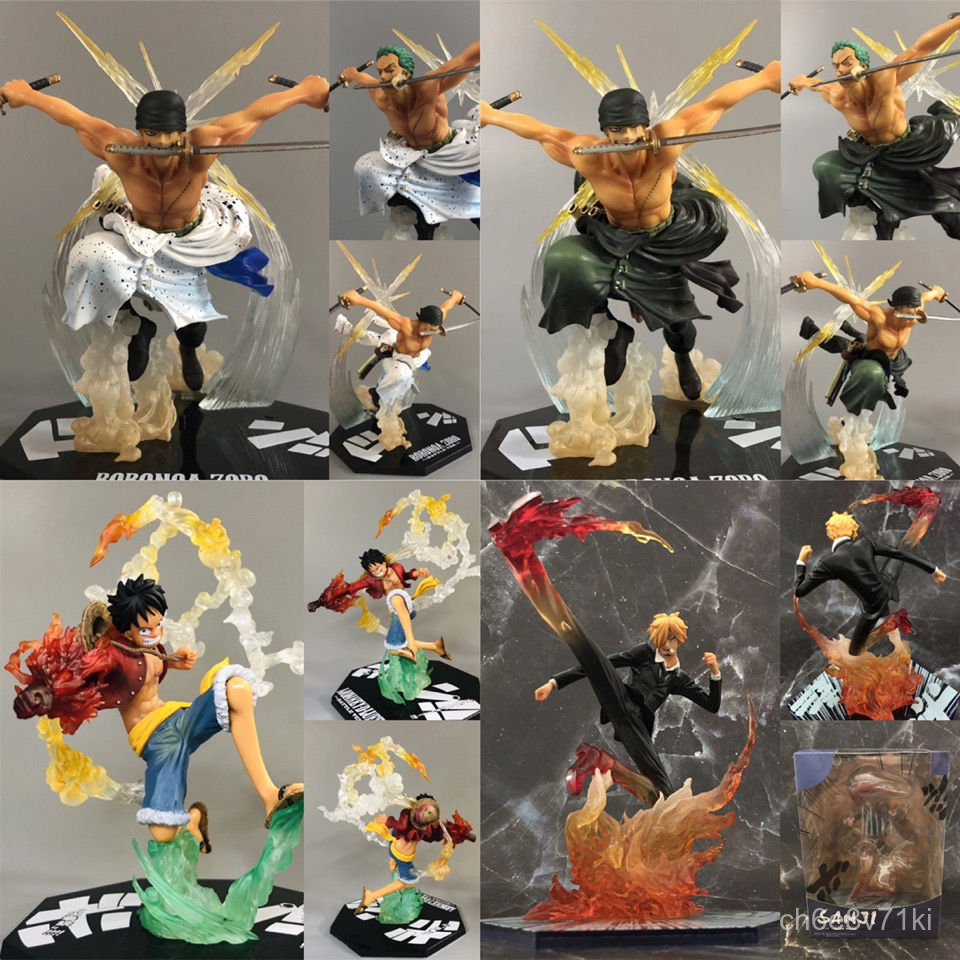 One Piece มือสามพันโลก solon สองหัวแกะสลักสามมีดไหลGKรูปปั้นขนาดใหญ่สุด ...