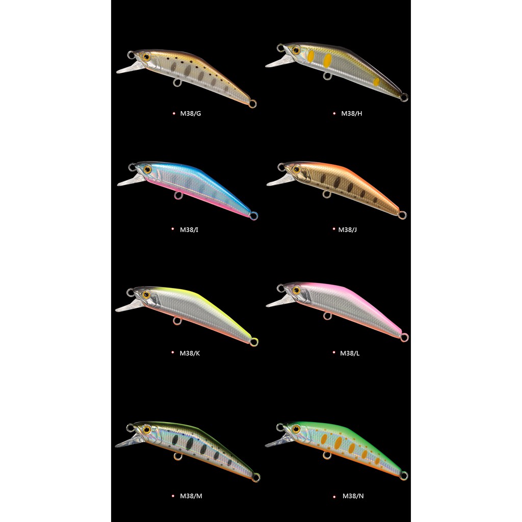 เหยื่อปลอม สำหรับตกปลา ขนาดเล็ก ขนาด 38 มม. 2.5 กรัม boAq - d32ahhkoga ...