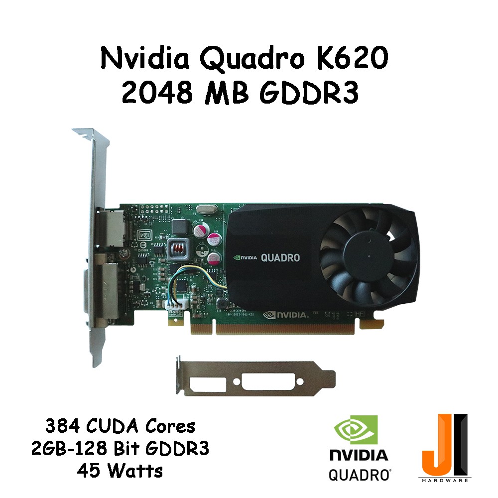 Nvidia Quadro K620 2GB GDDR3 With Low Profile Plate (มือสอง) | Shopee ...