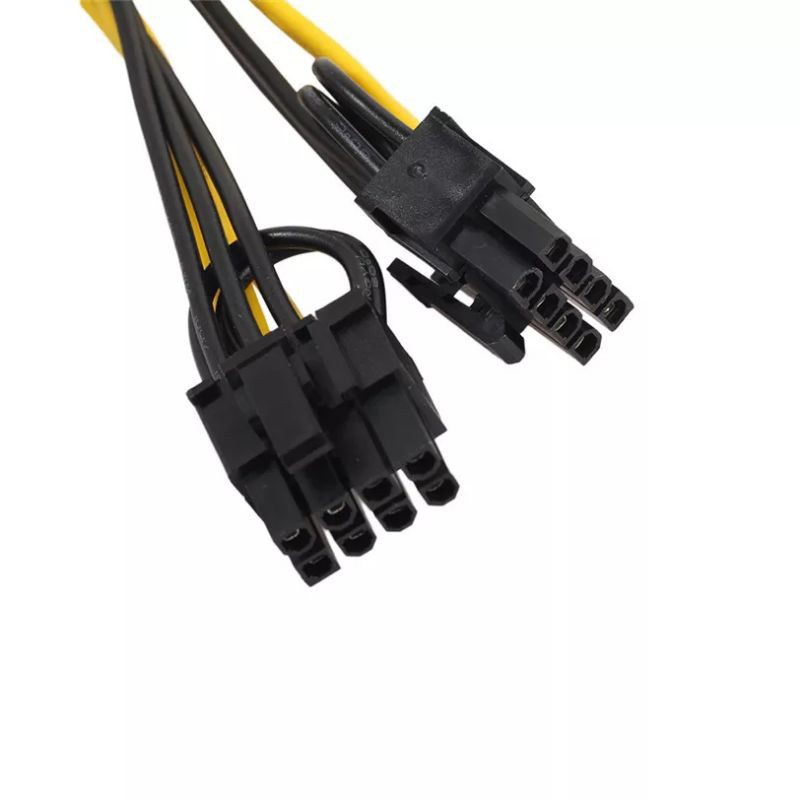 สาย PCI-E 6-PIN ถึง 2X6 2 พิน (6-PIN8-Pin) power Splitter PCIE PCI ...