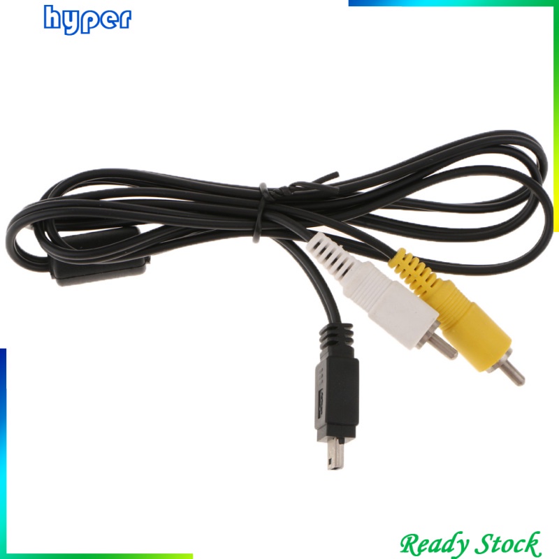 Micro USB Male to 2 RCA AV Adapter Cable for Canon IXUS 990 IS G10 S90 ...