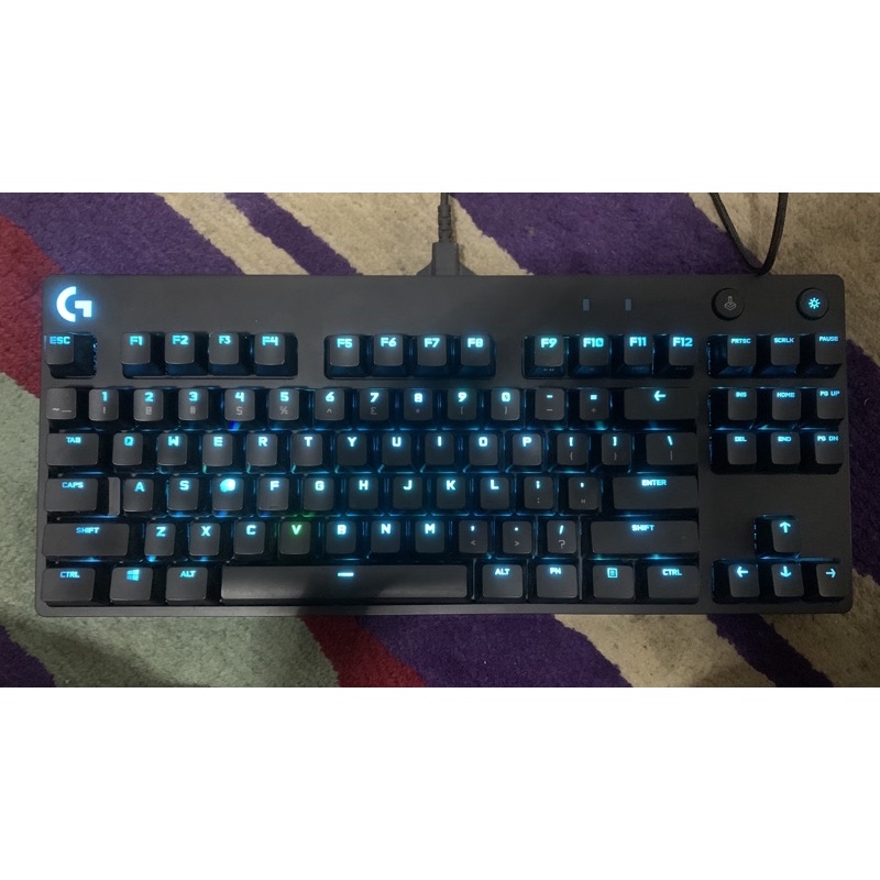 Logitech G Pro X Gaming Keyboard with GX BLUE CLICK สินค้ามือสองสภาพ ...