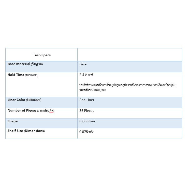 TP004 (36แผ่น ราคาต่อเเพ็ค) เทปกาววิก SUPERTAPE by True Tape เทปกาวติดวิกผม กาววิกโค้งตัวรูปซี ...