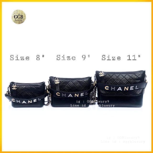 Brand New!!! น้องใหม่มาแรง Chanel Gabrielle Medium size full set price ...