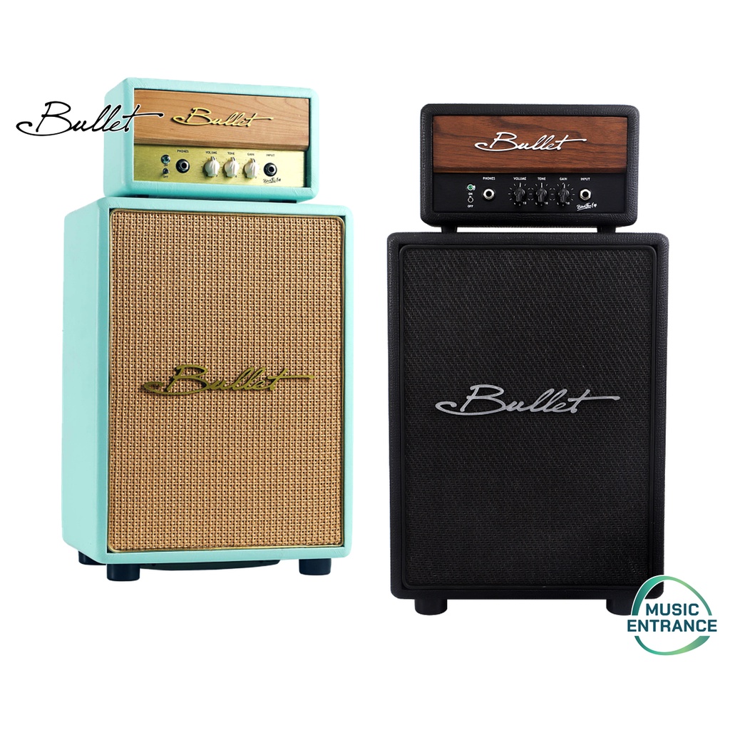 Bullet Blackface Mini Stack Cabinet Amplifier Pre amp แอมป์หลอด พร้อม ...