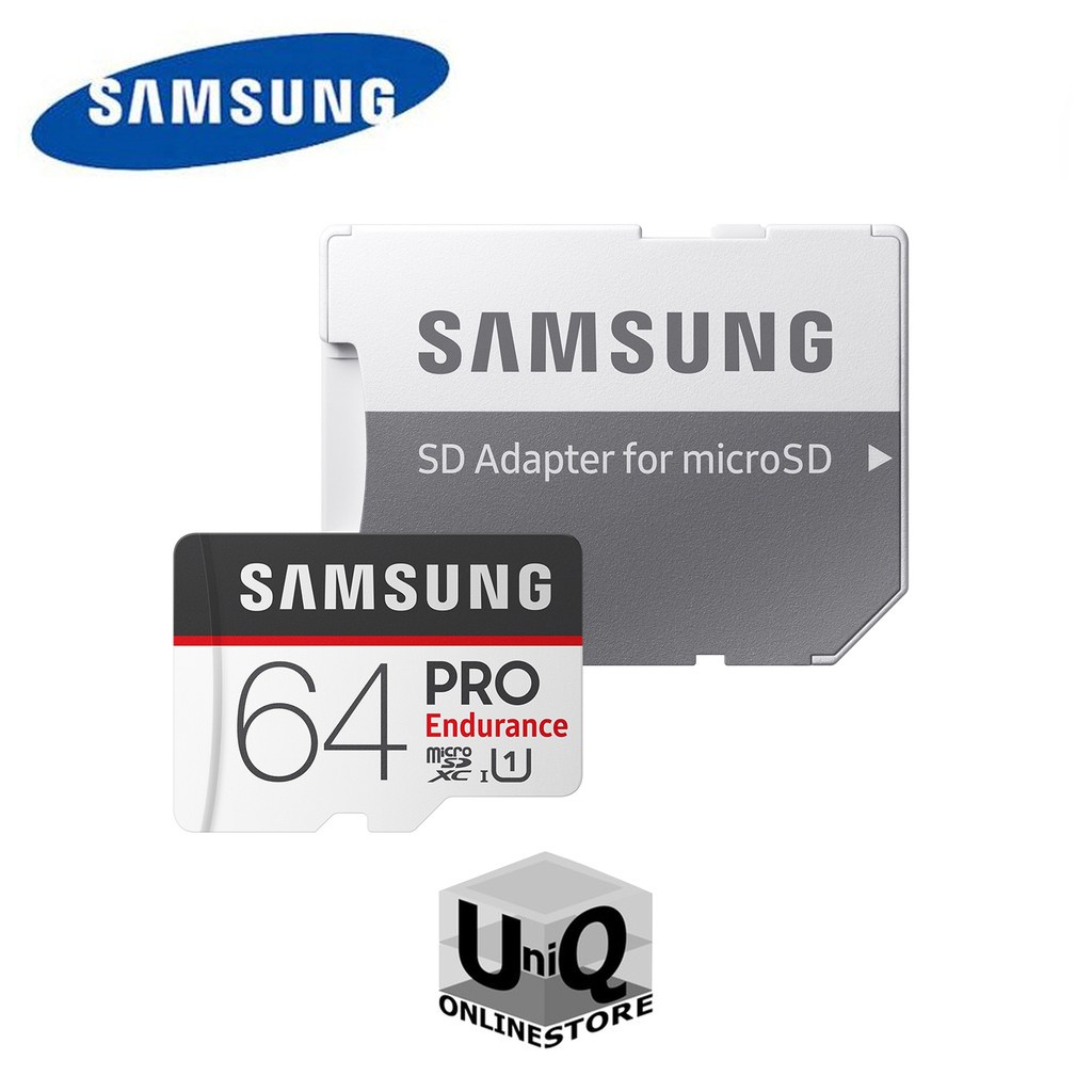 :-DBEST Samsung PRO Endurance 64GB MicroSD Card with SD Adapter ...