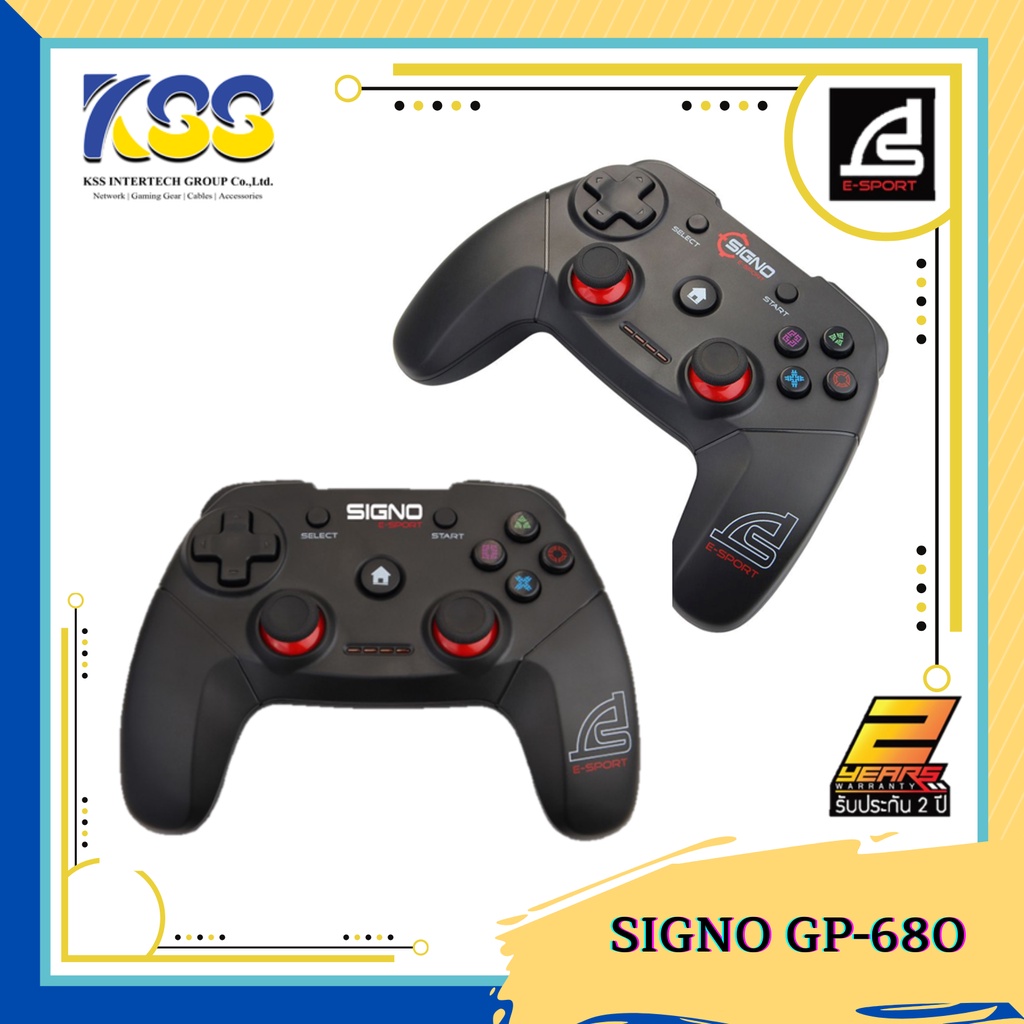 จอยเกมส์สุดฮิตGP-680 Signo e-sport gaming joystick ของแท้รับประกัน2ปี ...