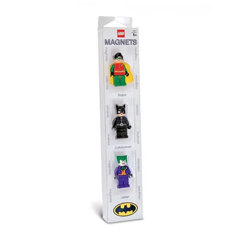 851689 : LEGO DC Super Heroes Magnets Minifigures Batman - Robin Joker ...