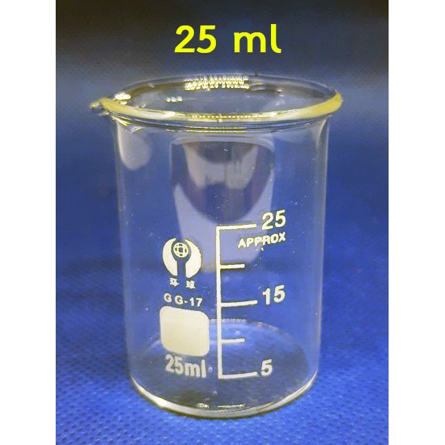 บีกเกอร์ 5 10 25 50 100 150 200 250 300 400 500 ml แก้ว beaker - lastonez - ThaiPick