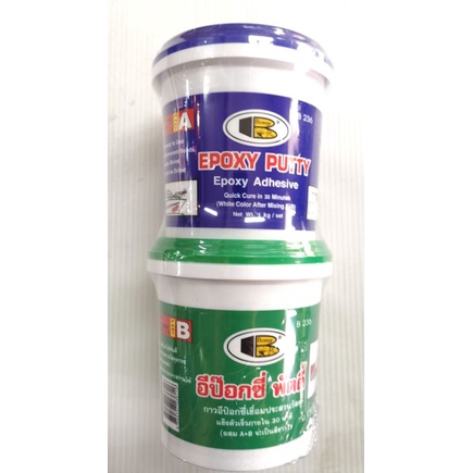 BOSNY B236 อีป๊อกซี่ พัตตี้ เขียวน้ำเงิน กาวอีป๊อกซี่เชื่อมประสานวัสดุ ...