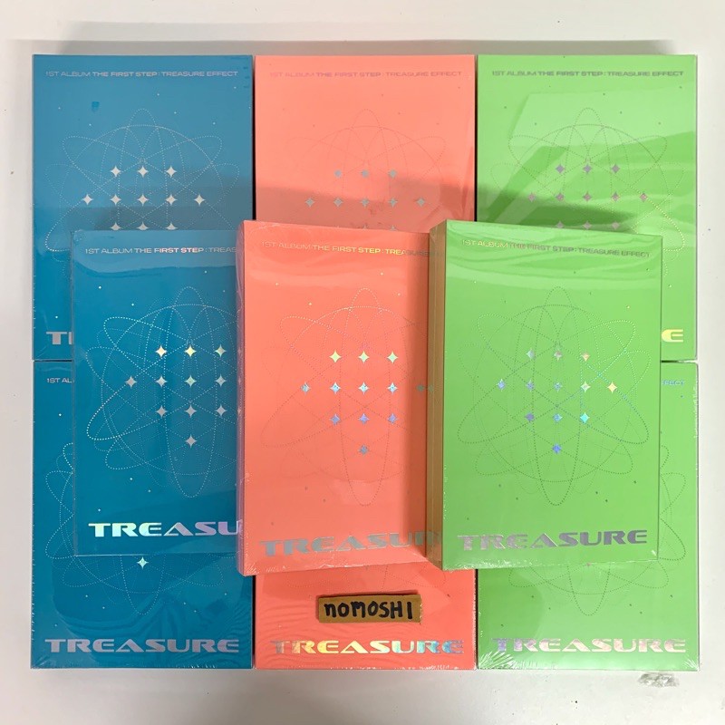 พรี ???? TREASURE 1st ALBUM THE FIRST STEP : TREASURE EFFECT - nomoshi ...