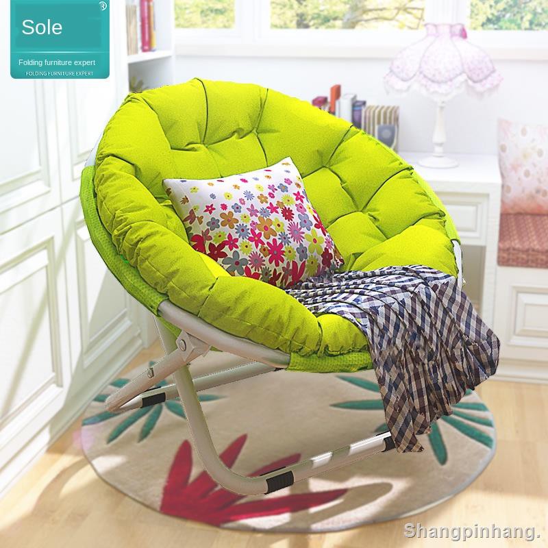Lazy sofa moon chair dormitory computer single student recliner home ...