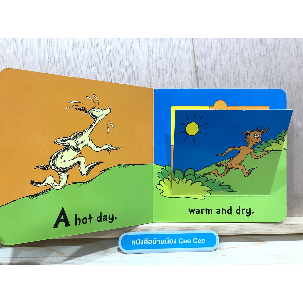หนังสือภาษาอังกฤษ Board Book Wacky Weather A flip-the-flap book by Dr ...