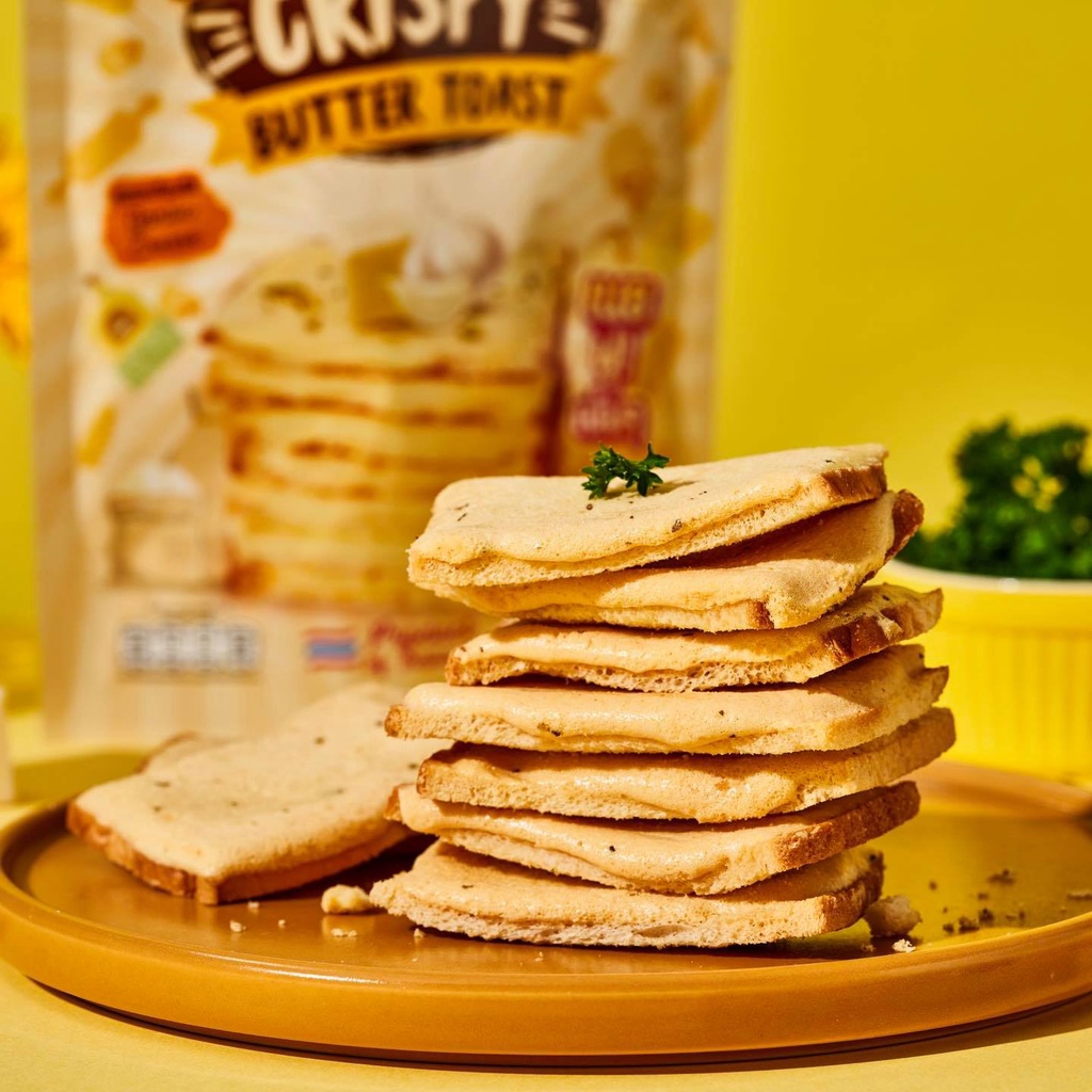 Coky ขนมปังเนยอบกรอบ Crispy Butter Toast มีฮาลาล ปังกรอบเนยฟู รส เนยฮอก ...