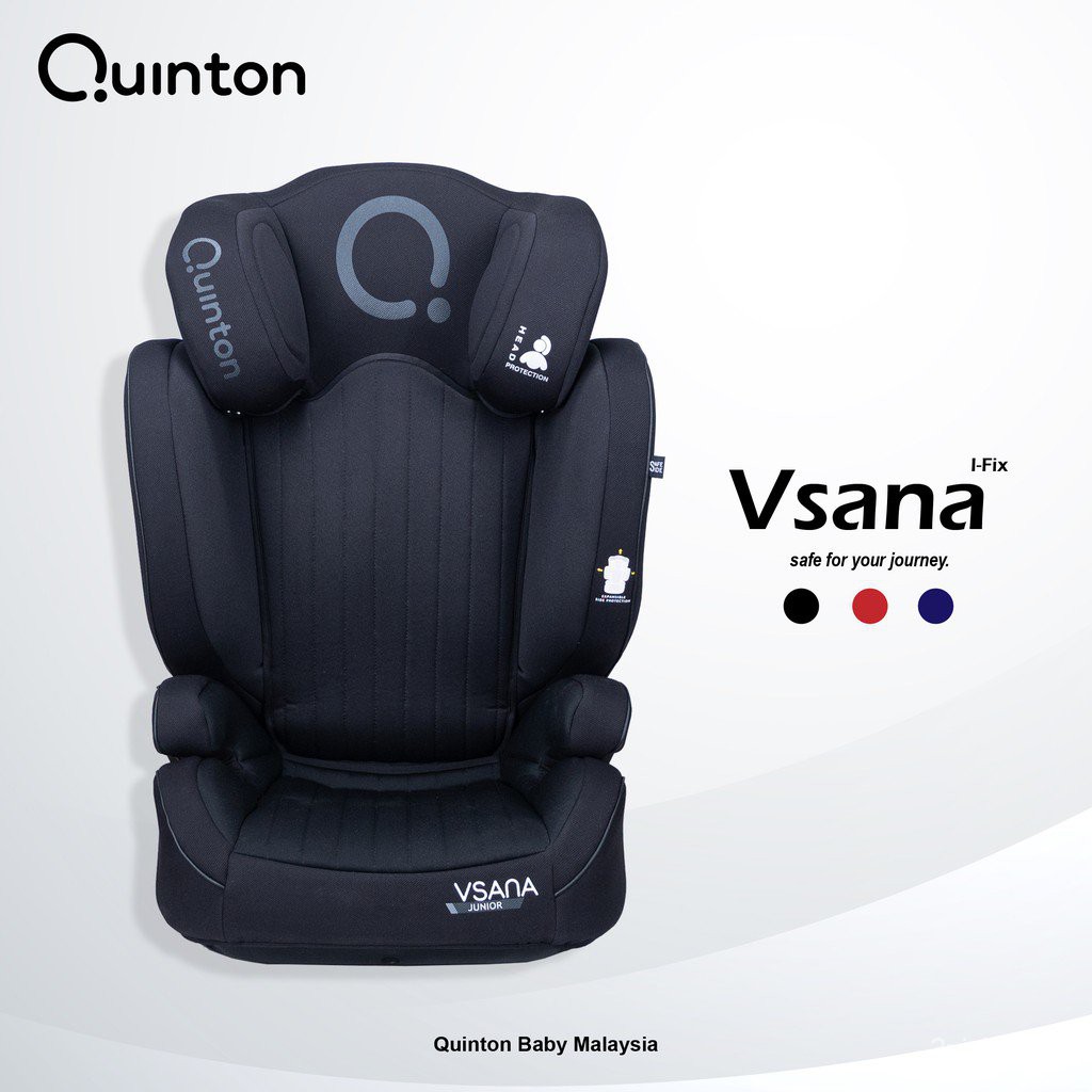 Quinton Vsana Booster Car Seat WvaV | Shopee Thailand