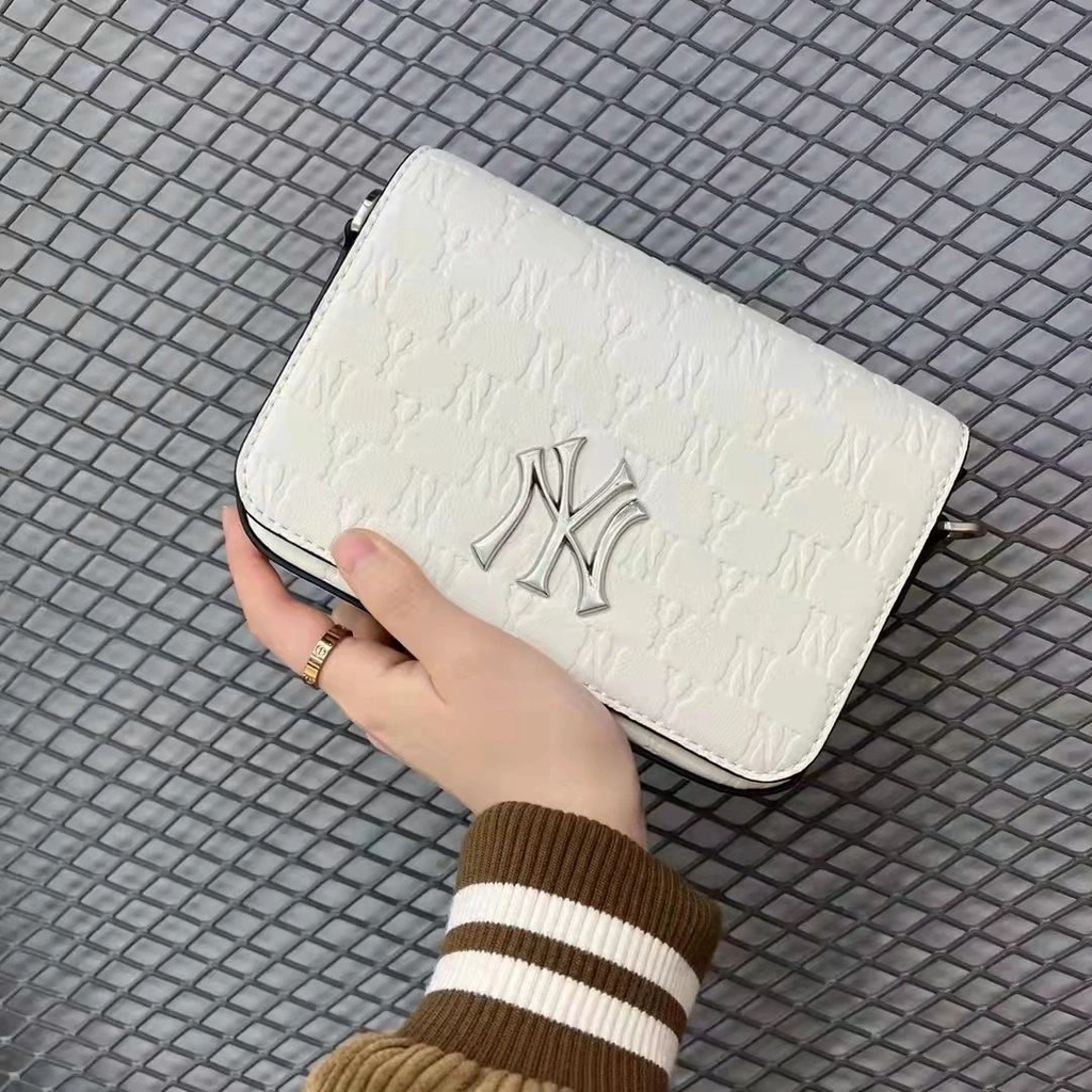 2022 new กระเป๋า MLB shoulder bag แท้ camera crossbody bags NY UNISEX ...