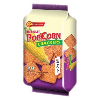 Shoon Fatt Biskut Popcorn Crackers 430g บิสกิต ป๊อปคอร์นแครกเกอร์ ...